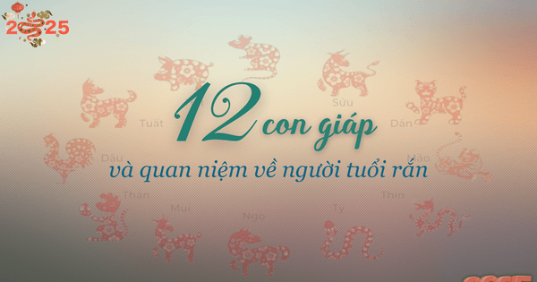 12 con giáp và những quan niệm trong dân gian về người tuổi rắn